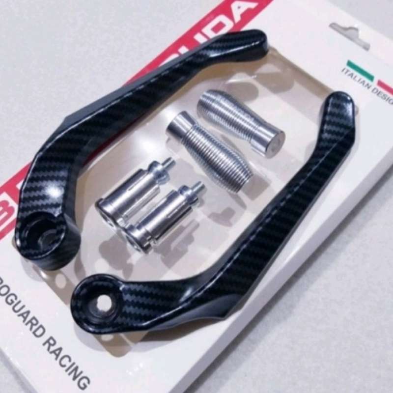 Jual Proguard Handguard Carbon Barracuda Cnc Universal - Merah Di ...