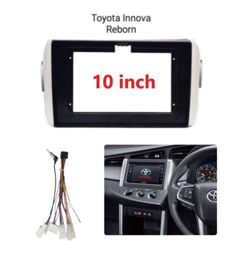 Jual Frame Headunit Android 10 Inch Toyota Innova Reborn Rhd 2016 ...