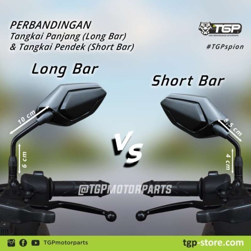 Jual Kaca Spion Tgp Evo Beat Vario 125 150 Pcx Adv Semua Honda Kaca ...
