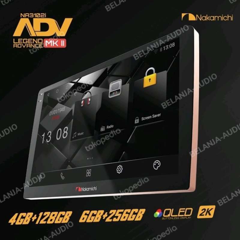 Jual Head Unit Android Nakamichi Legend Advance Adv Mk Ii 2 6+256 Gb - 9 Inch Di Seller Regstore ...