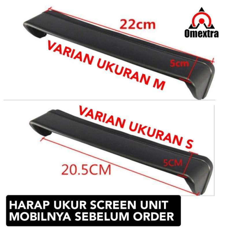 Jual Topi Head Unit Canopy Omextra Gps Screen Sun Shade Kanopi Head ...