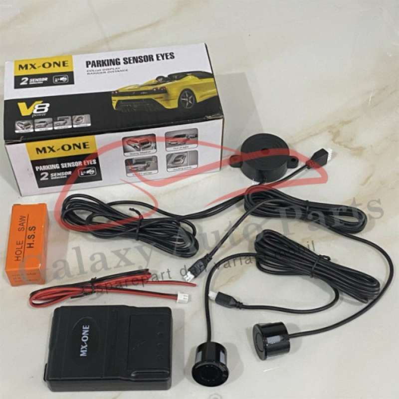 Jual Sensor Parkir Mundur Atret Mobil 2 Titik Universal 12v Tanpa ...