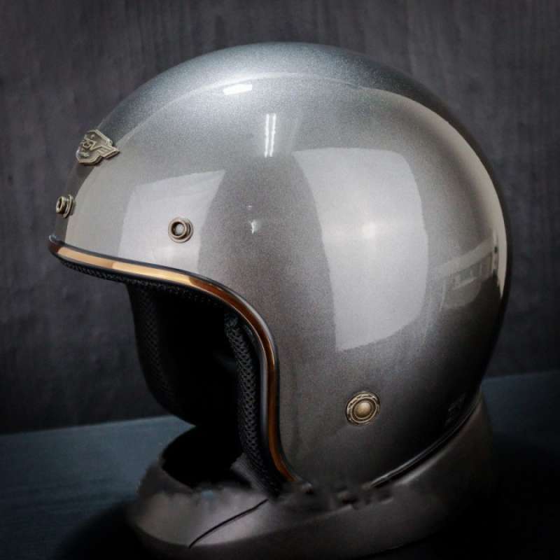 Jual Rsv Helm Bogo Classic Solid Charcoal - Retro - L Di Seller Suzuka ...