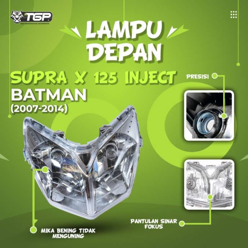 Promo Reflektor Lampu Depan Headlamp Honda Supra X 125 Injection Diskon ...