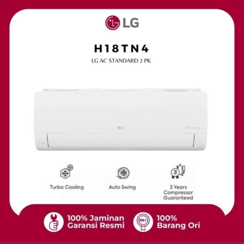 Jual Ac Standar Lg 2 Pk Split 2pk H18tn4 New Hercules Standart Garansi ...