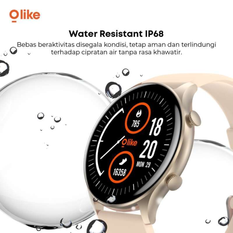 Promo Olike Fw2 Smartwatch 1.39 Hd Display Bluetooth Call Ip68 Health ...