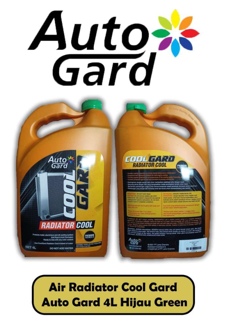 Jual Air Radiator Cool Gard Auto Gard 4l Hijau Green 66887 Di Seller ...