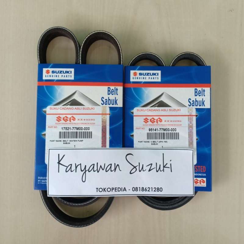 Jual V Belt Vanbelt Ertiga Set Asli Sgp Di Seller Tombstone ...