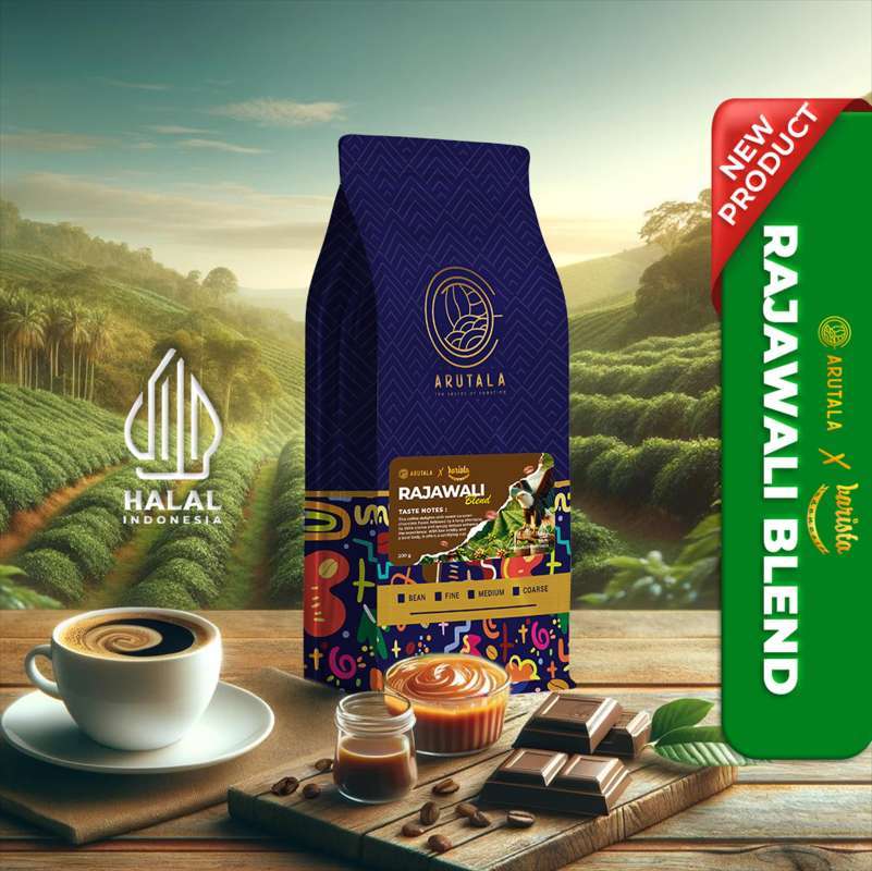 Promo Arutala X Barista Indonesia Rajawali Blend 200 Gram Diskon 26% Di ...