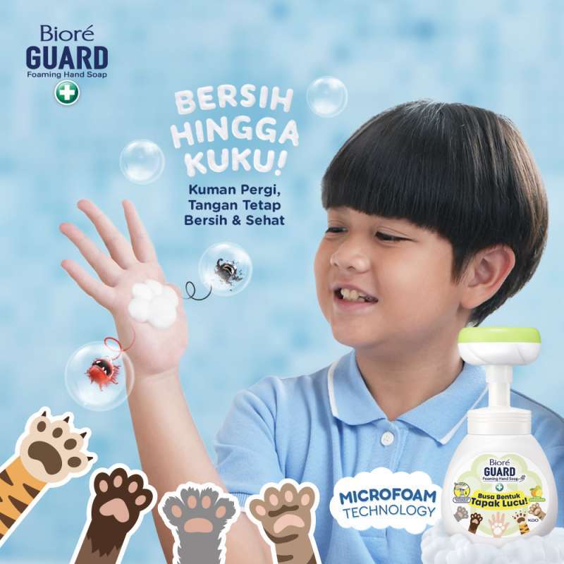 Promo Biore Guard Foaming Hand Soap Fresh Antibacterial Paw Stap [200 ...