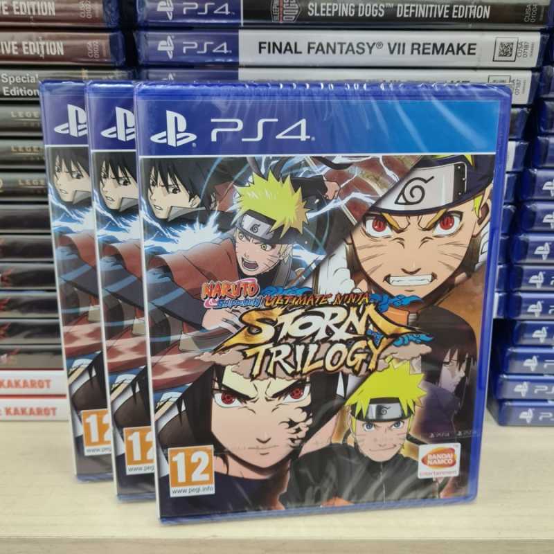 Jual Ps4 Naruto Shippuden Ultimate Ninja Storm Trilogy / Naruto Trilogy ...