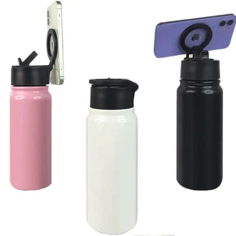 Jual Ringo Tumbler Botol Minum Ring Magnet Stainless Magnetic Phone ...