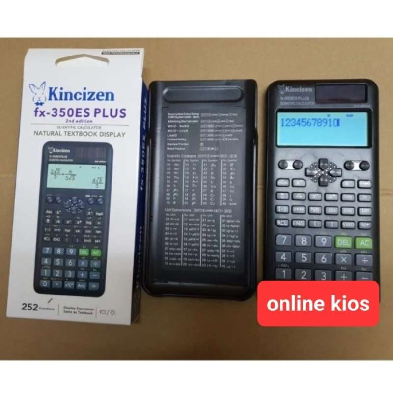 Promo Kalkulator Ilmiah Kincizen Fx 350es Plus Scientific Calculator ...