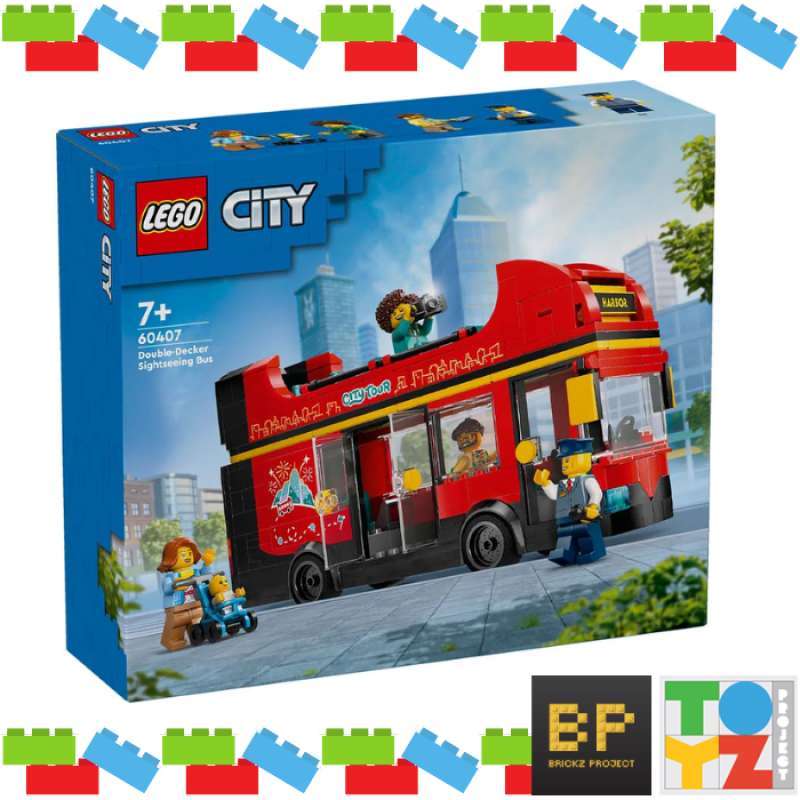 Jual Lego 60407 City - Red Double-decker Sightseeing Bus Di Seller ...