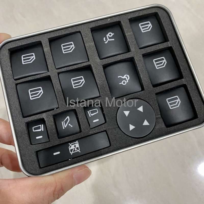 Promo Stiker Sticker Switch Power Window Mercedes W204 W212 Diskon 23% ...