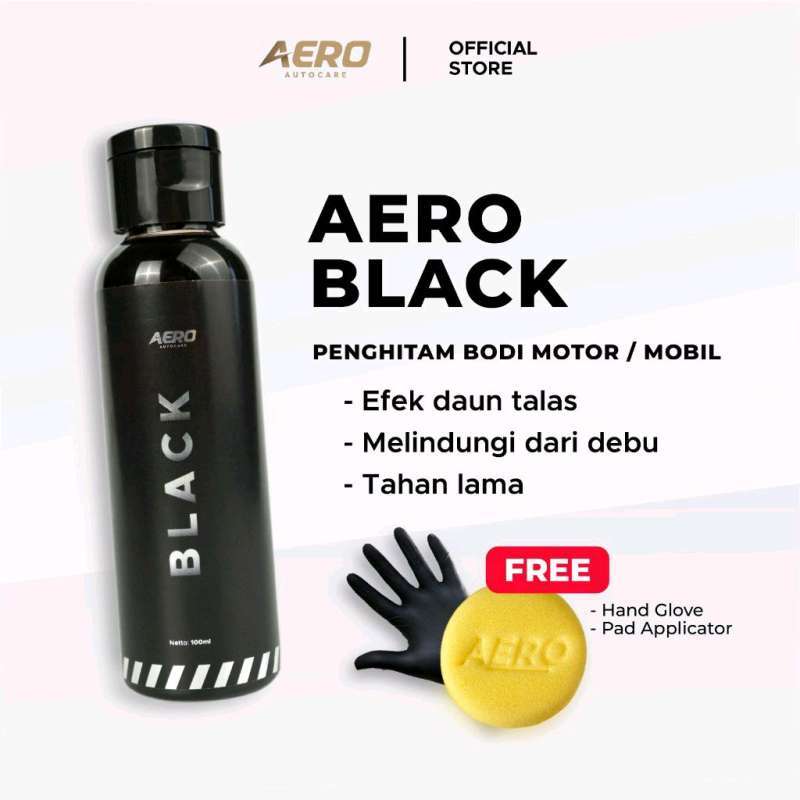 Promo Aero Black Penghitam Body Motor Diskon 4% Di Seller Efenbe Store ...