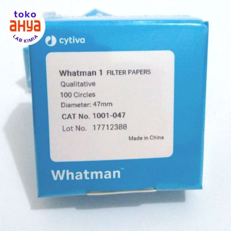 Promo Kertas Saring Whatman No.1 Dia. 47mm. Filter Paper Whatman No.1 ...