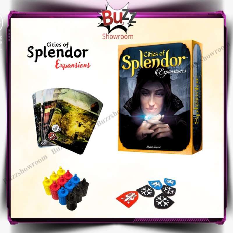 Promo Cities Of Splendor Board Game Expansion Diskon 23% Di Seller ...