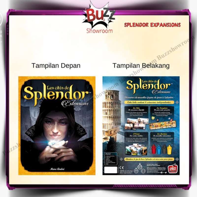 Promo Cities Of Splendor Board Game Expansion Diskon 23% Di Seller ...