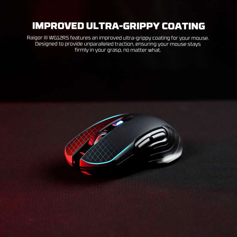 Jual Fantech Wg12rs Raigor Gen Iii Rechargeable Wireless Gaming Mouse ...