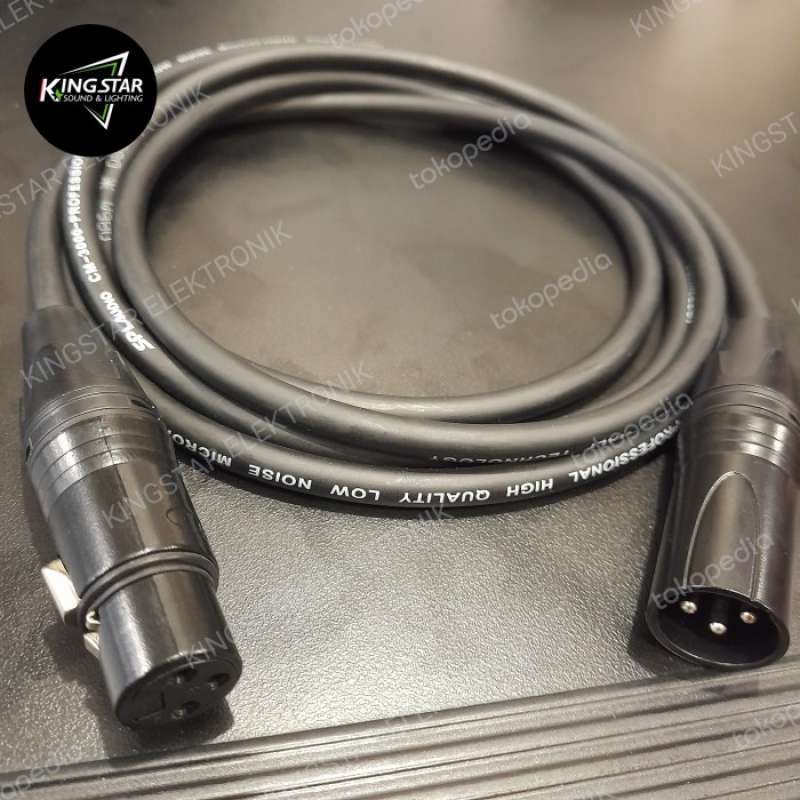 Promo Kabel Xlr Male To Female Spl Cm3000 Huper 5 Meter 5m Jack Canon ...