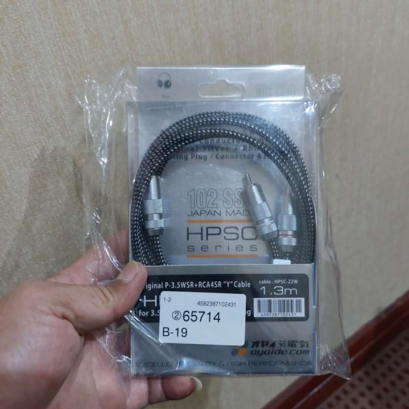Promo Oyaide Hpsc-35r - 3.5mm Stereo Mini Plug - Rca Connector Cable Diskon 23% Di Seller Ryoma ...