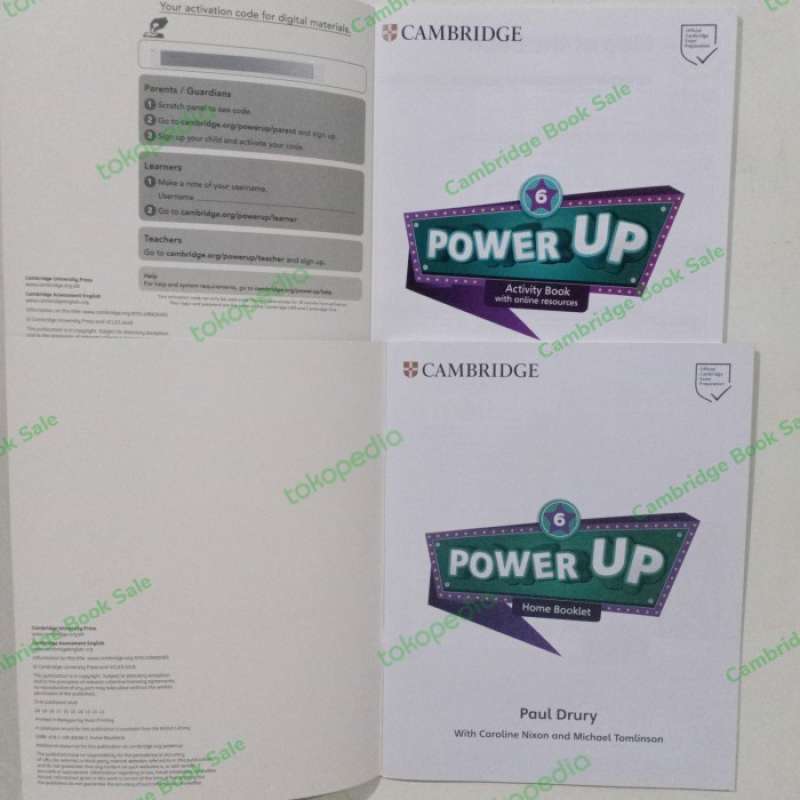 Promo Cambridge English : Power Up Activity Book 6 With Online ...