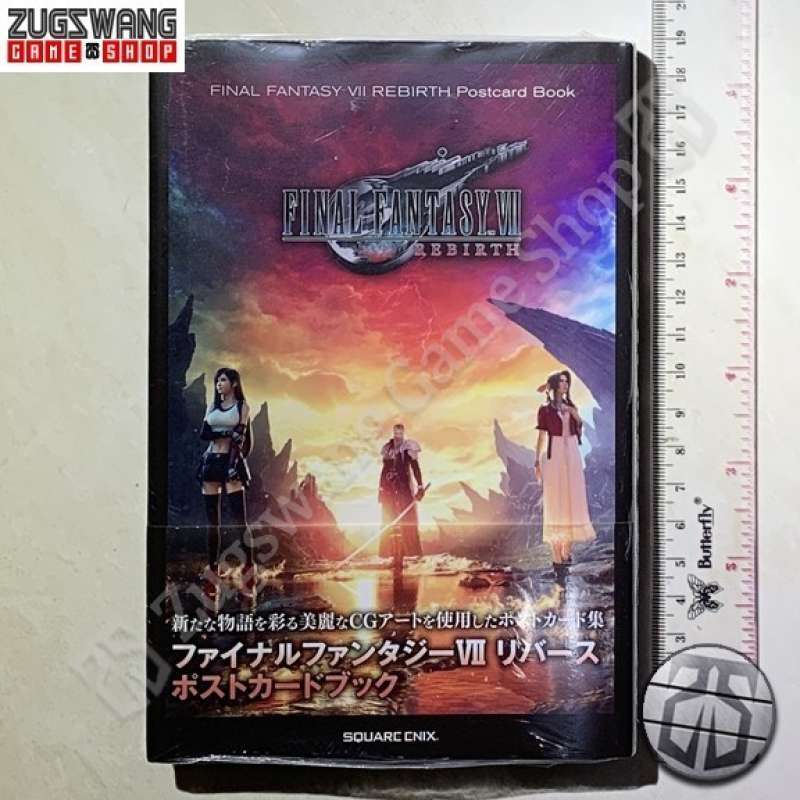 Promo Final Fantasy Vii Rebirth Postcard Book Buku Game Playstation Ps ...
