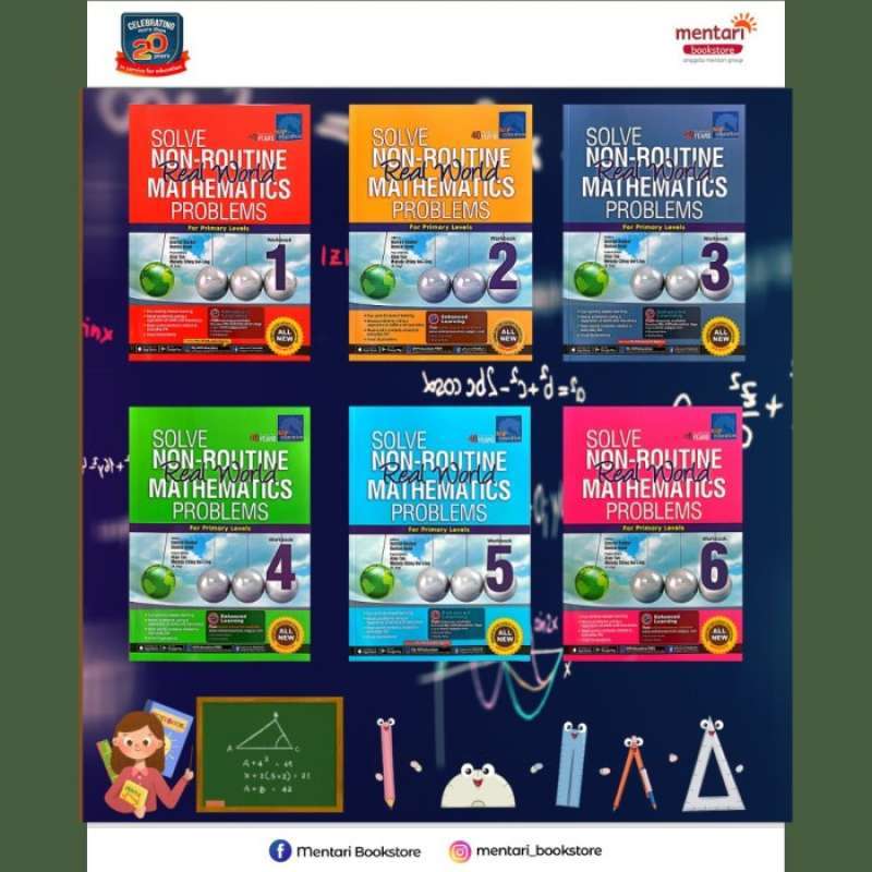 Promo Solve Non Routine Real World Math Problem Workbook I Buku Latihan Math Diskon 23% Di ...