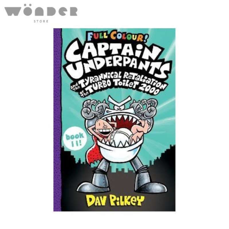 Promo Buku Import Captain Underpants #11: Tyrannical Retaliation (sc ...