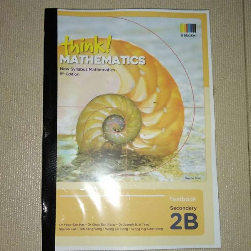 Promo Think! Mathematics Textbook 2b (baca Keterangan Dibawah) Diskon ...
