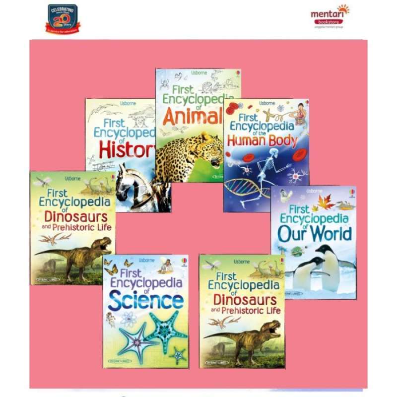 Promo Usborne First Encyclopedia Series Diskon 23% Di Seller Zawaru ...