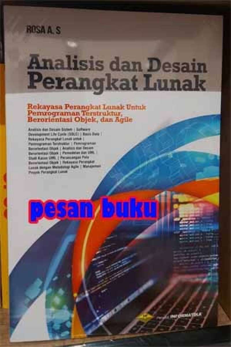 Promo Buku Analisis Dan Desain Perangkat Lunak - Rosa A.s Diskon 23% Di ...