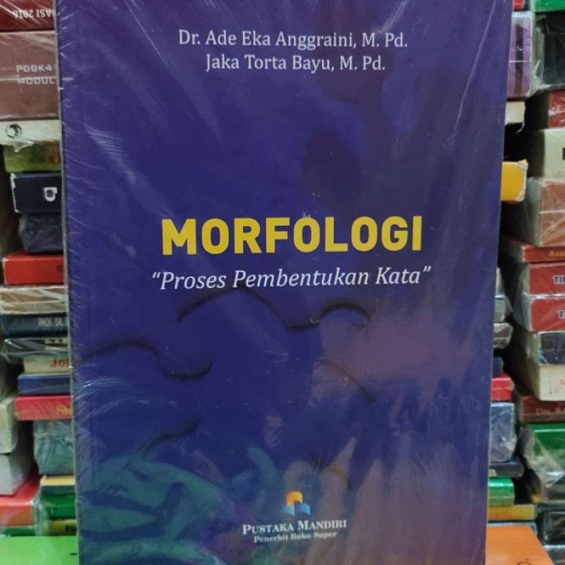 Promo Morfologi Proses Pembentukan Kata Buku Original Diskon 23% Di ...