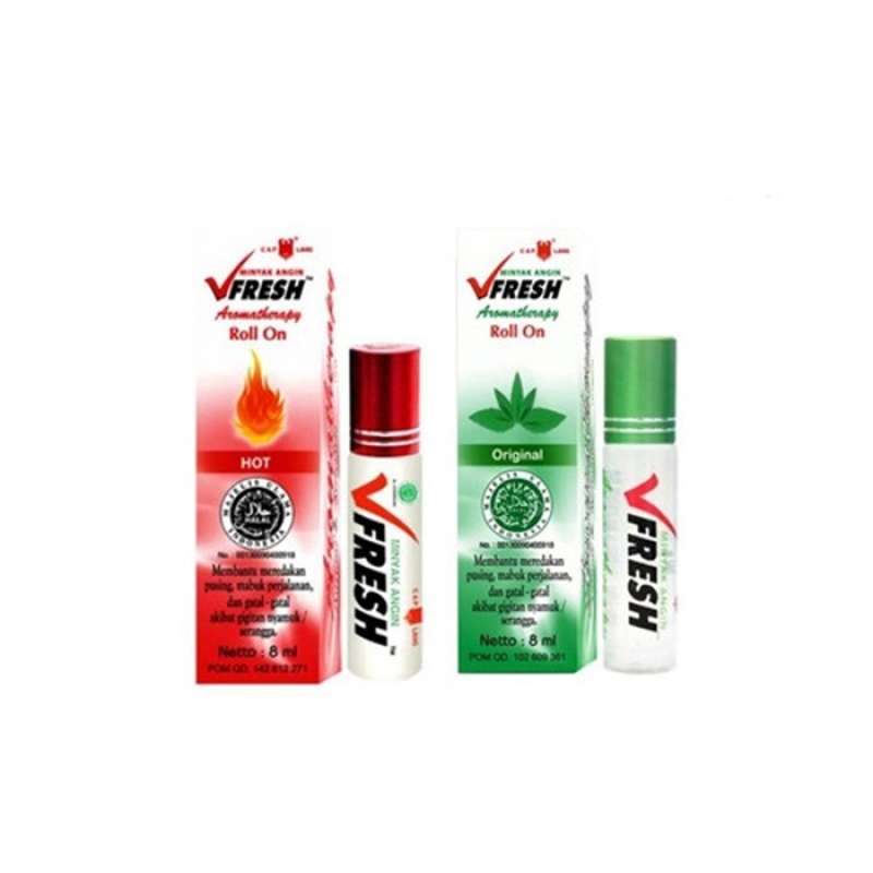 Jual V Fresh Aromatherapy Roll On 8 Ml - Minyak Angin Di Seller Apotek ...