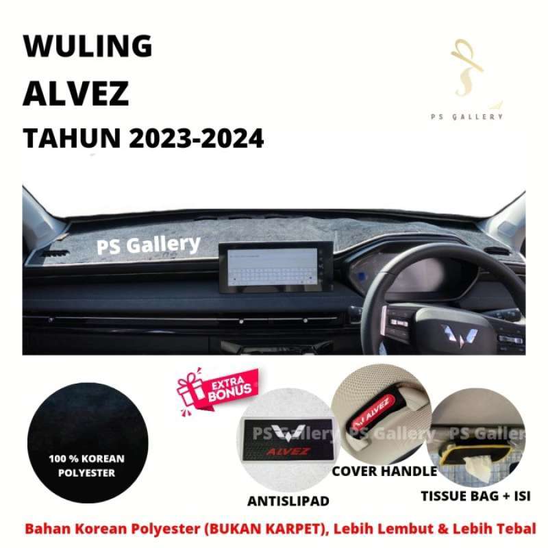 Promo Alas Dashboard Mobil Wuling Alvez Aksesoris Premium Cover Dasbor ...