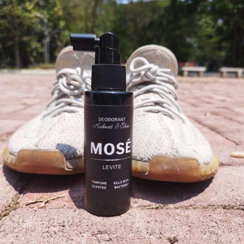 Jual Spray Deodorant Parfum Sepatu Anti Bakteri Anti Jamur Mose Levite ...