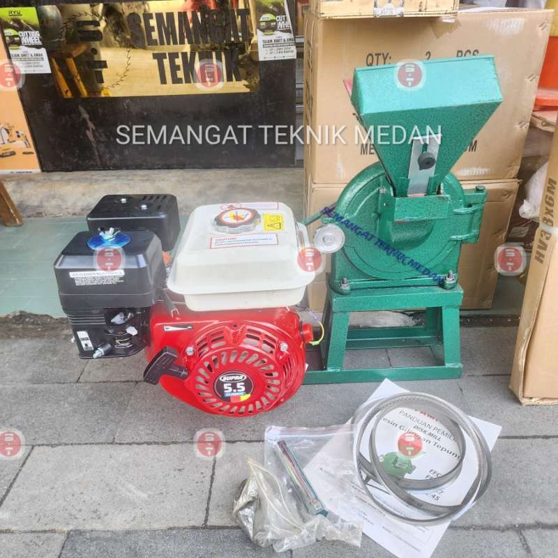 Jual Ffc-15 Mesin Penggiling Giling Jagung Beras Tepung Ffc15 + Tiger 5 ...