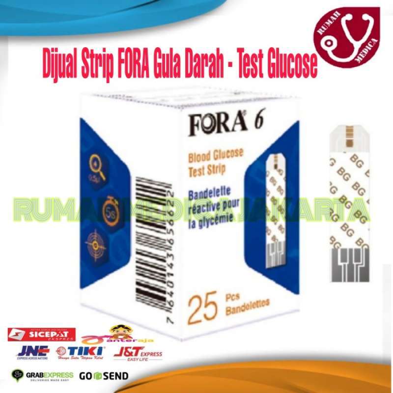 Promo Dijual Strip Gula Darah-test Glucose Diskon 23% Di Seller Albeta ...