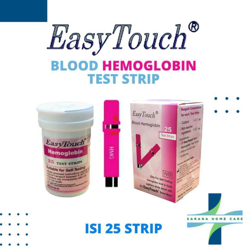 Promo Easy Touch Blood Test Strip/ Strip Tes Gula Darah/strip Tes ...
