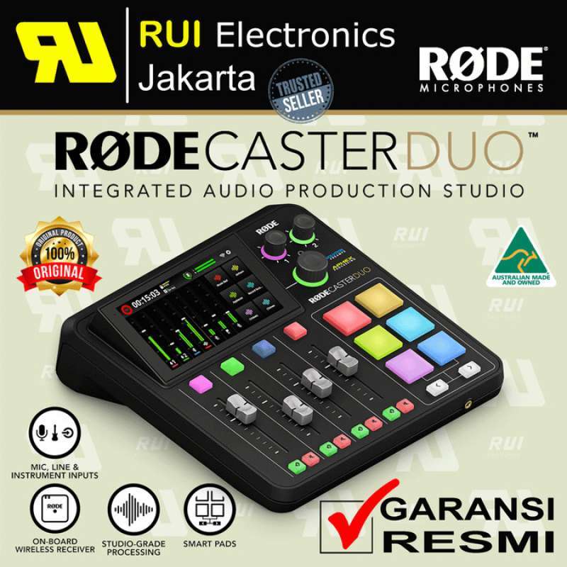 Promo Rode Caster Pro Integrated Podcast Production Console Diskon 23% ...