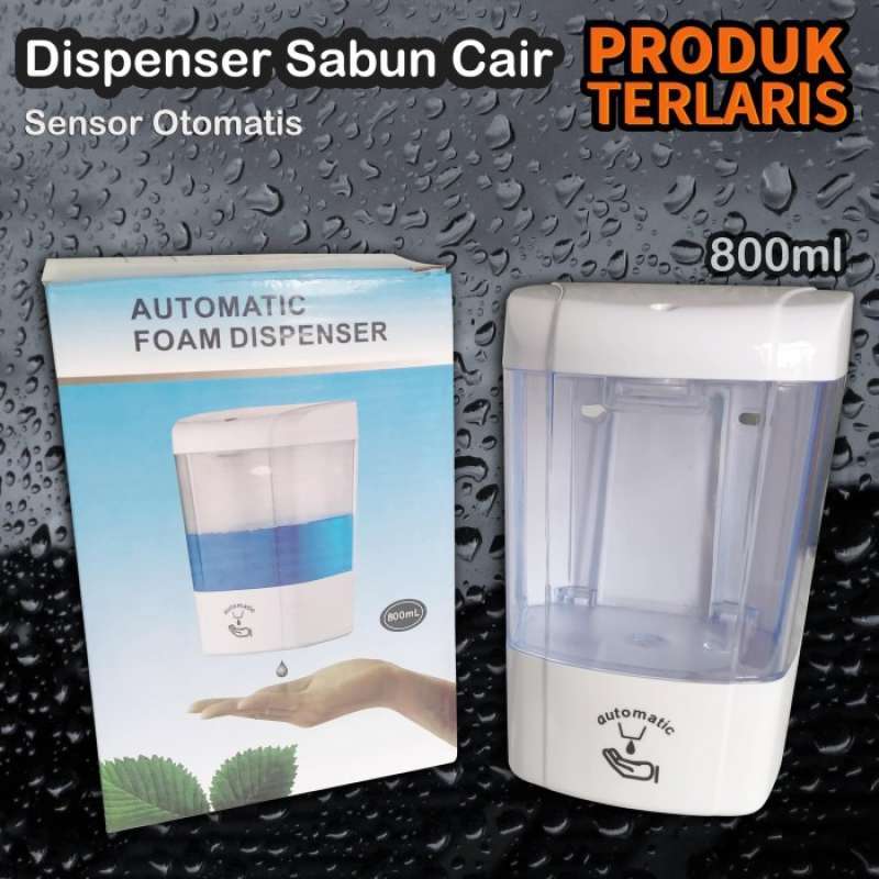 Promo Tempat Sabun C Dan Shampo Otomatis Soap Dispenser Sensor 800ml ...
