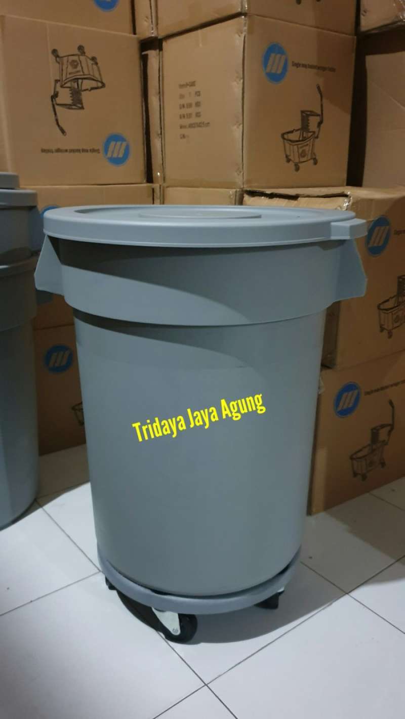 Promo Tempat Sampah Container 120l / Round Bin Diskon 23% Di Seller ...