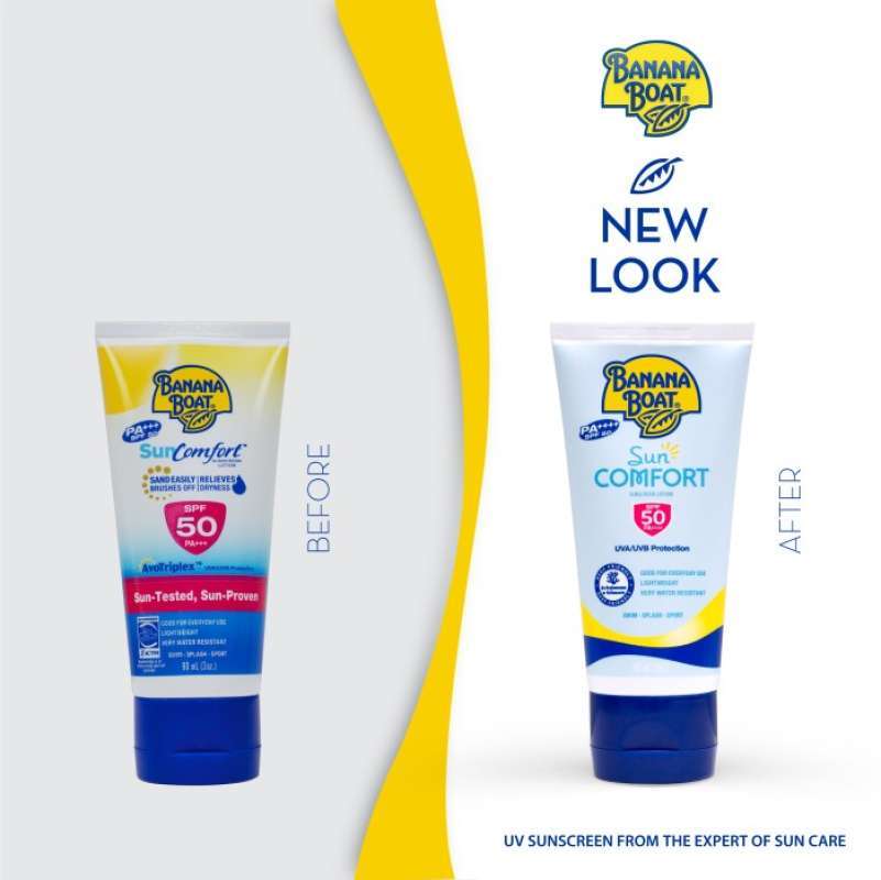 Jual Banana Boat Sun Comfort Sunscreen Spf 50 90 Ml Di Seller Aghanim ...