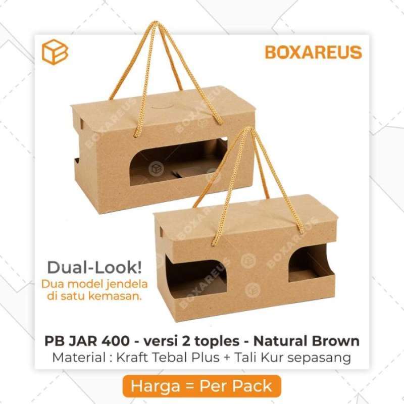 Jual Box Toples Tabung Jar 300 - 400ml Packaging Dus Hampers | Pb Jar ...