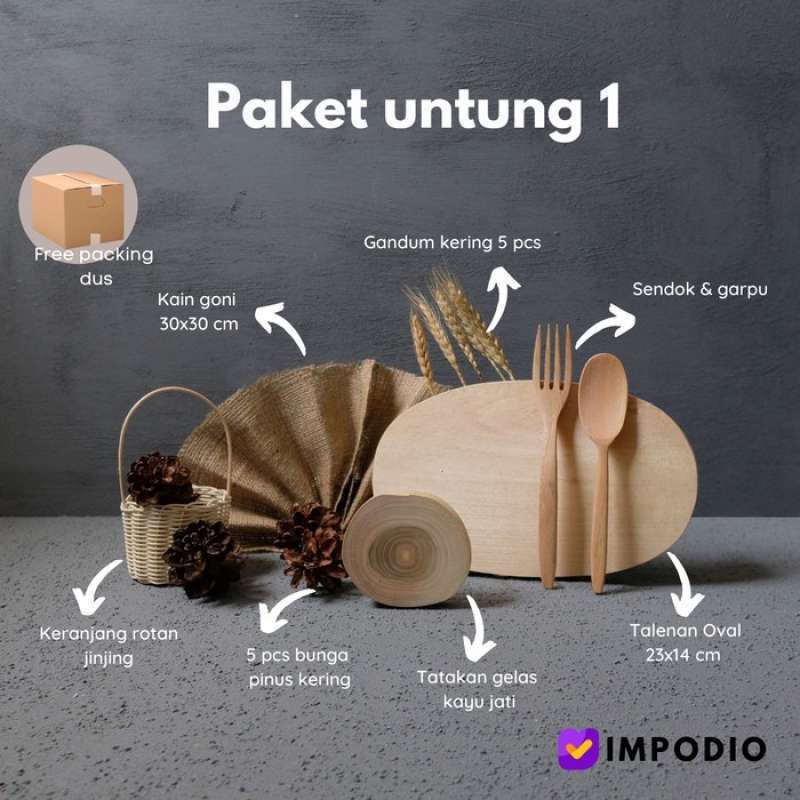 Jual Paket Untung 1/ Set Aesthetic Photo Produk Impodio Di Seller Yama ...