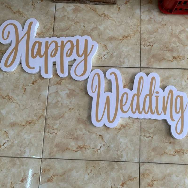Jual Styrofoam Nama Custom Papan Tulisan Backdrop Birthday Wedding 45 X ...
