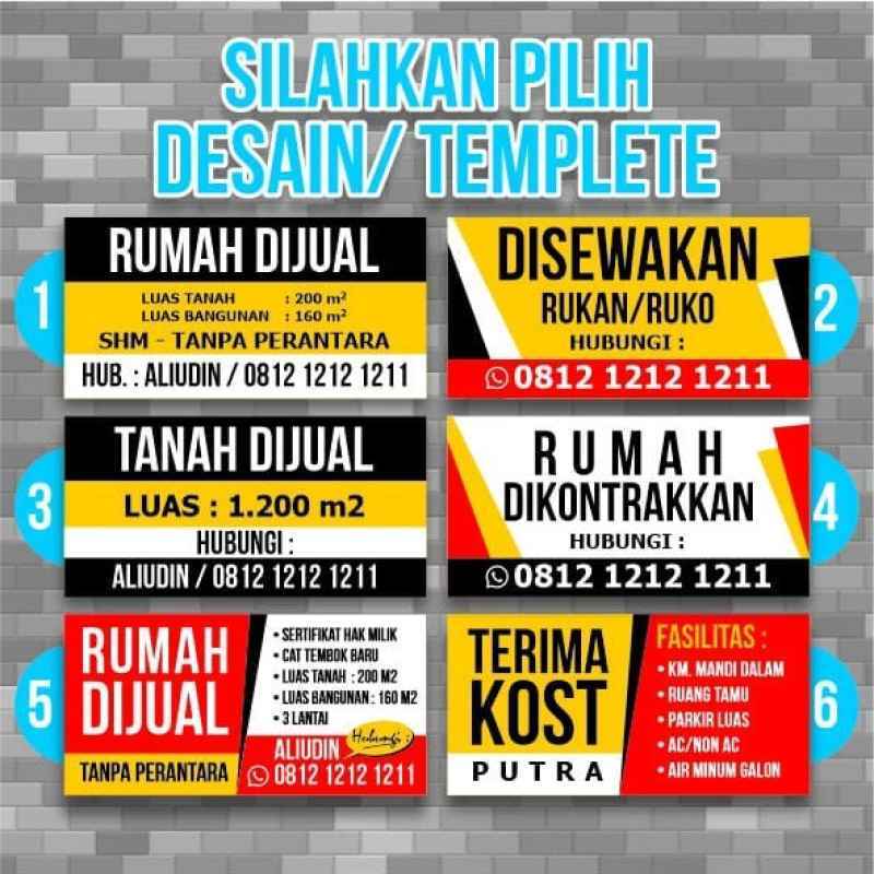 Jual Banner Spanduk Disewakan Dijual Ukuran 140x70 Cm Di Seller ...