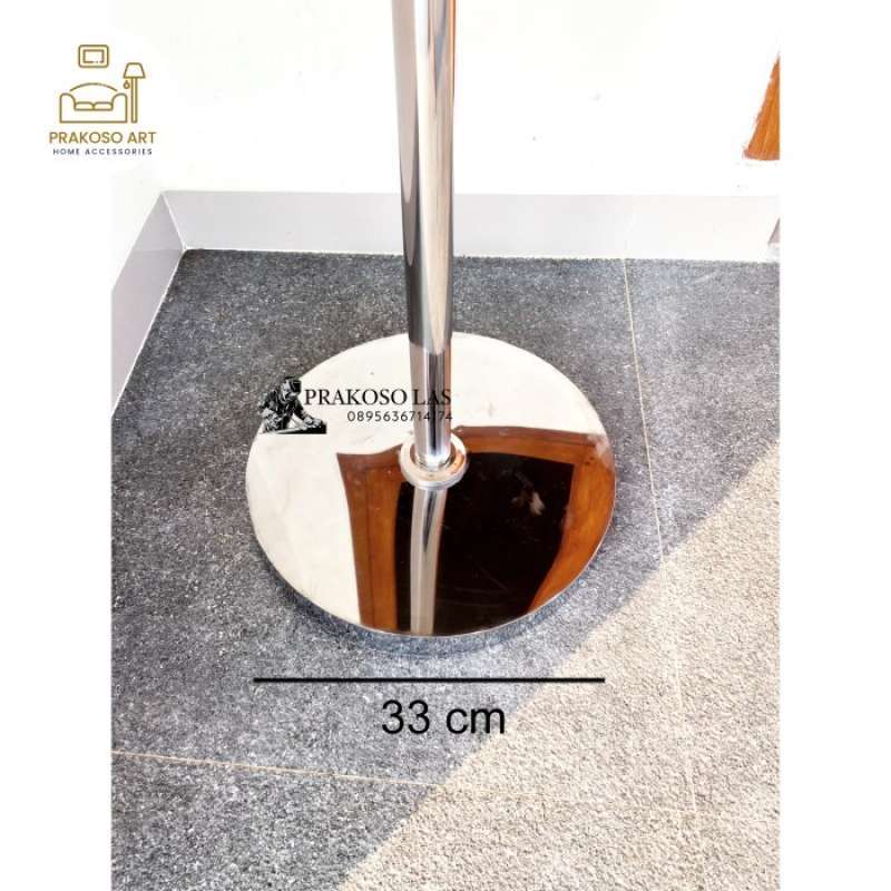Jual Tiang Bendera Indoor Tiang Bendera Kantor Stainless Steel - 2 M Di ...