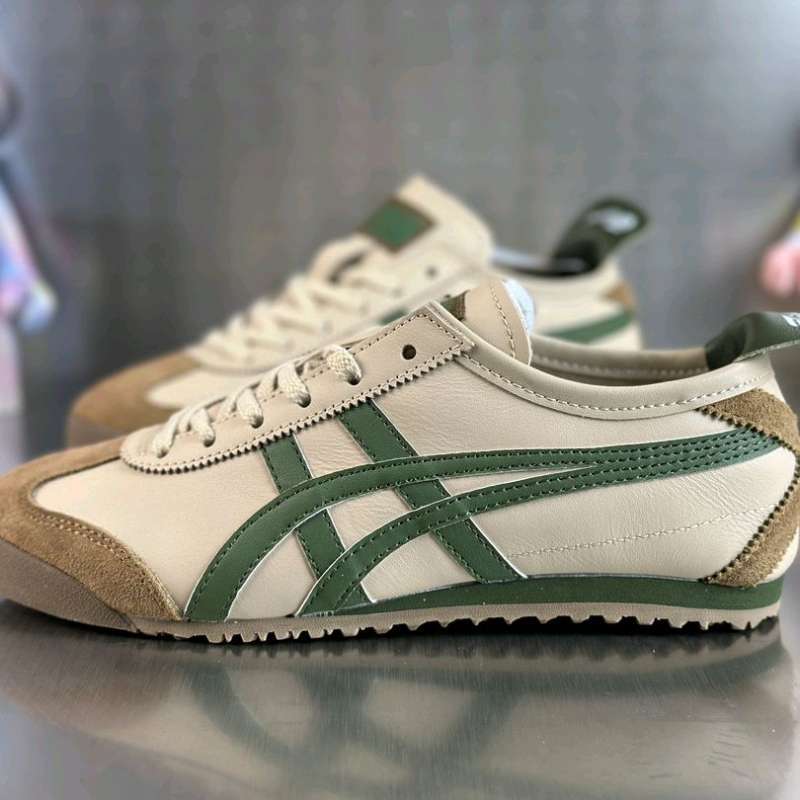 Jual Onitsuka Tiger Mexico 66 Original Beige Green Unisex - 41.5 Di ...